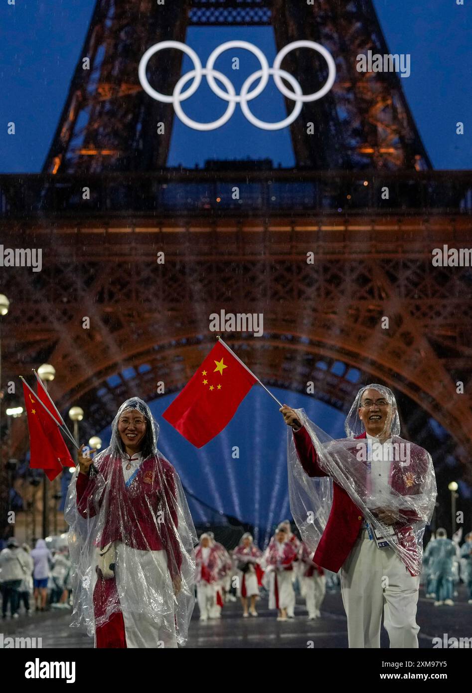 Representatives from China participate in the opening ceremony of the ...