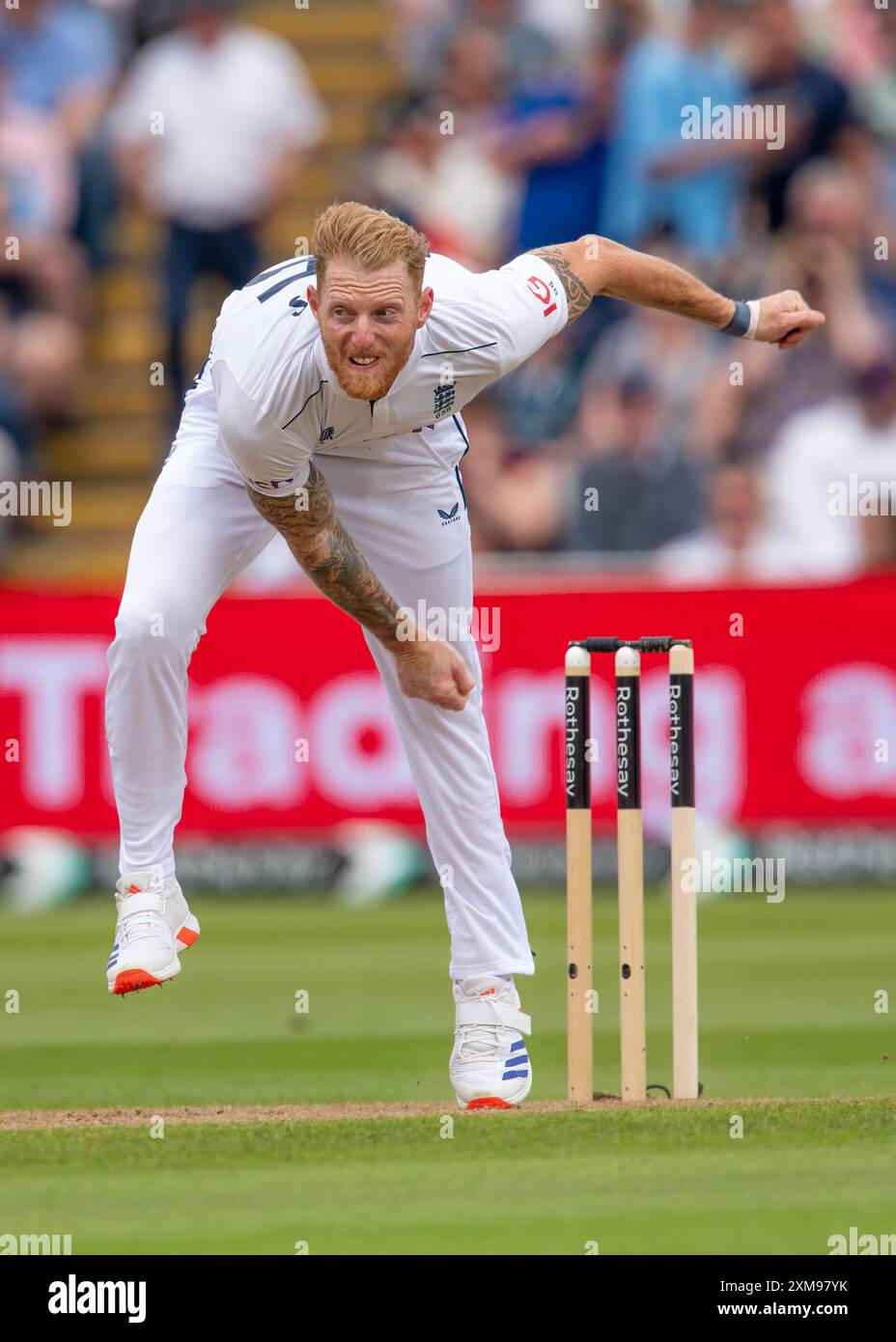 Birmingham, United Kingdom, 26th July 2024. England v West Indies’ Test ...