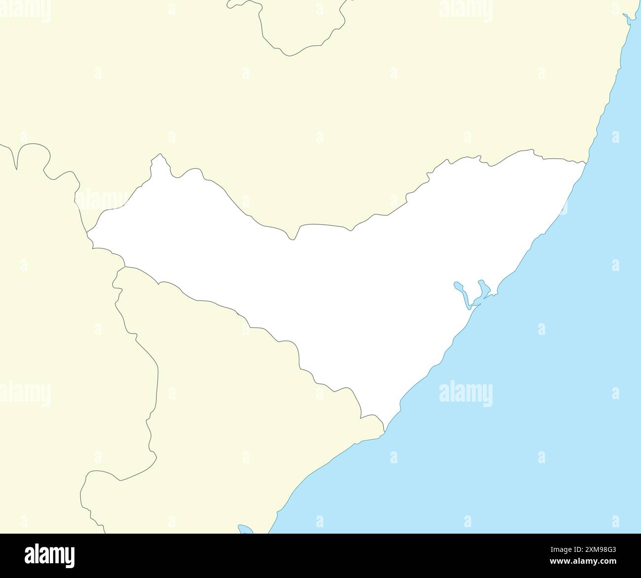 Location map of Alagoas is a state of Brazil with neighbour state and ...
