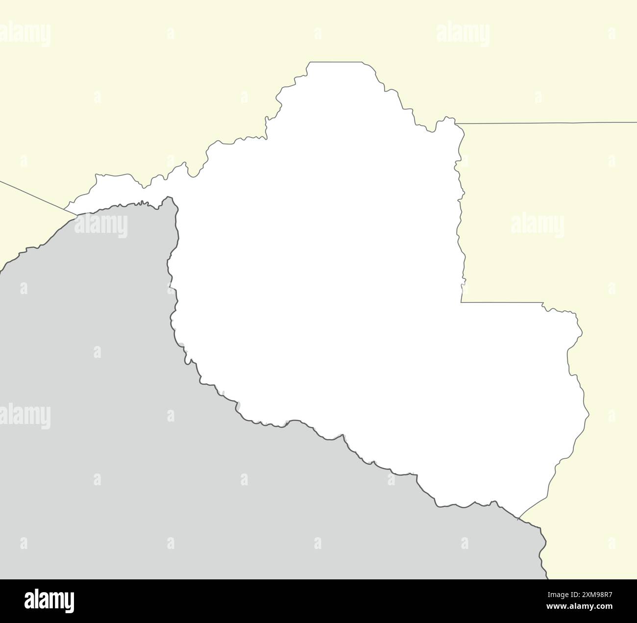 Location map of Rondonia is a state of Brazil with neighbour state and country Stock Vector ...