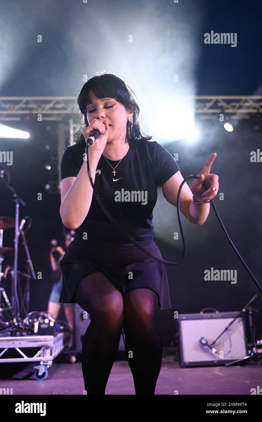 Cameron Hayes , Performing at Tramlines Festival 2024 , Sheffield, UK ...