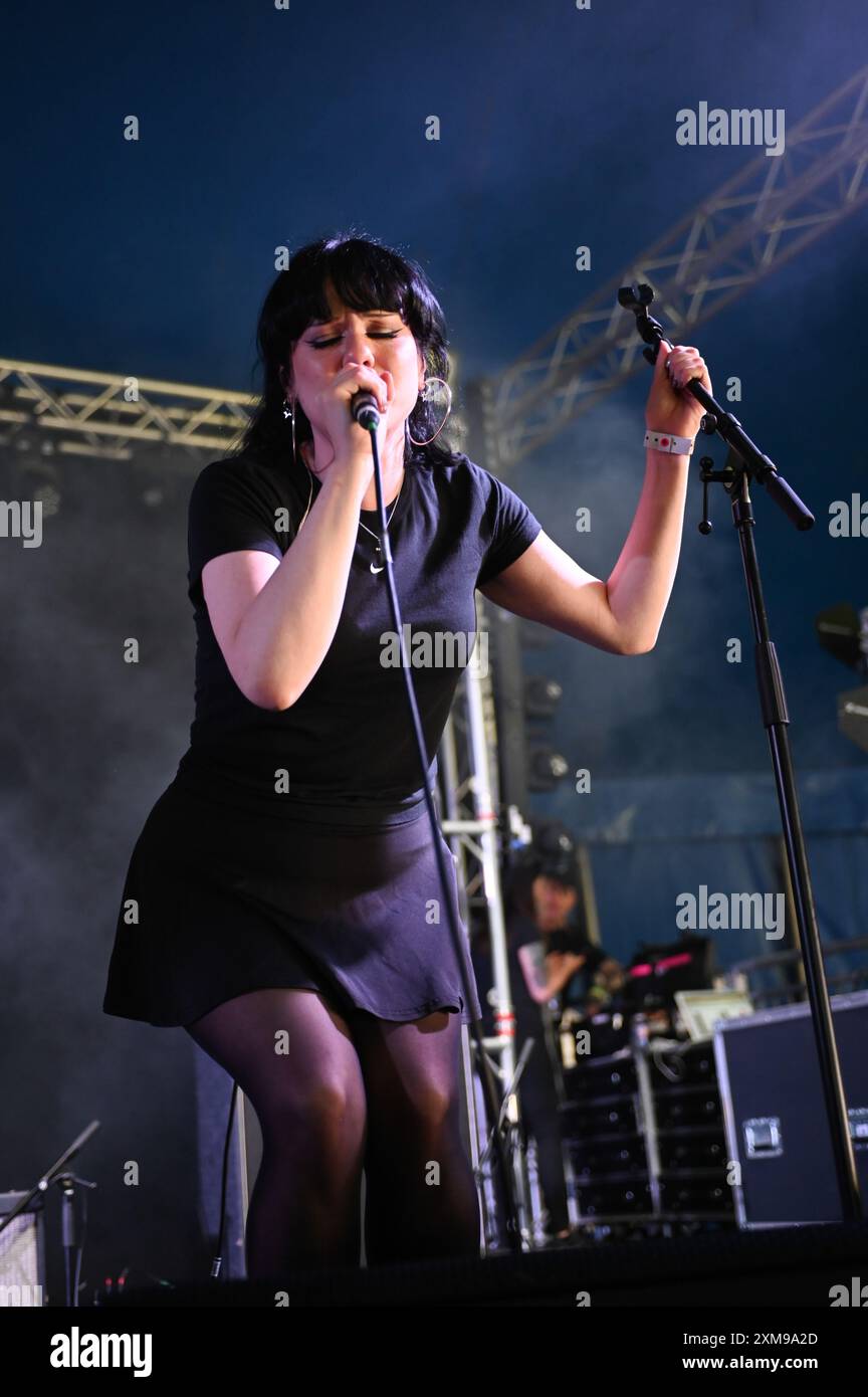 Cameron Hayes , Performing at Tramlines Festival 2024 , Sheffield, UK ...