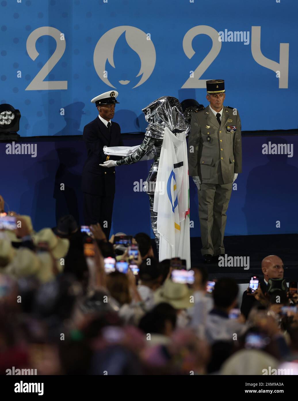 Paris, France. 26th July, 2024. Floriane Issert, a non-commissioned ...