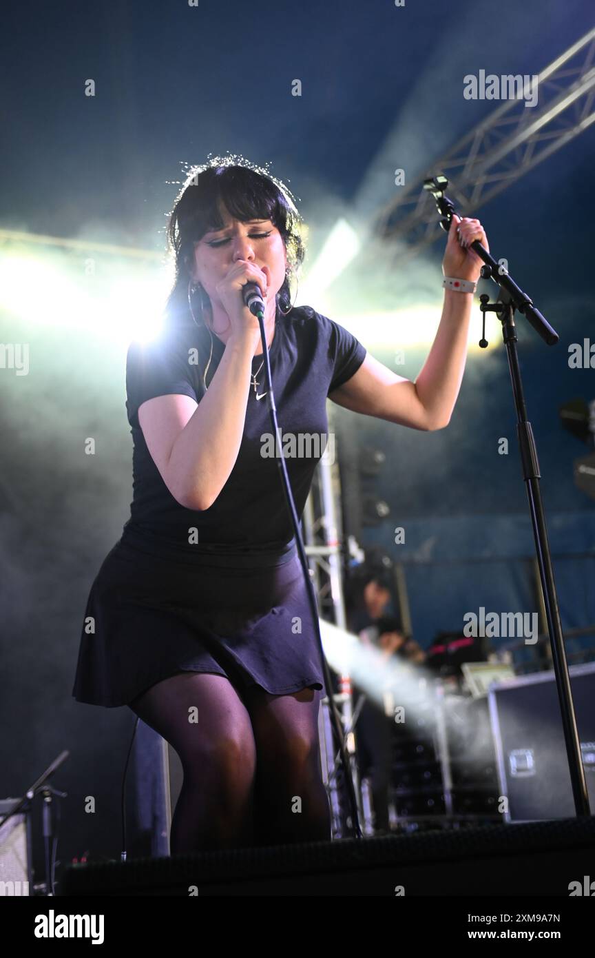 Cameron Hayes , Performing at Tramlines Festival 2024 , Sheffield, UK ...