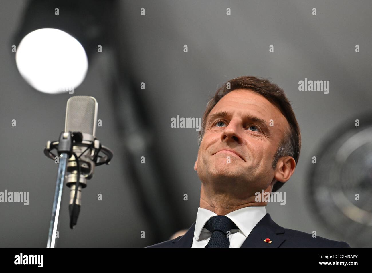 Paris, France. 26th July, 2024. Olympia, Paris 2024, opening ceremony ...