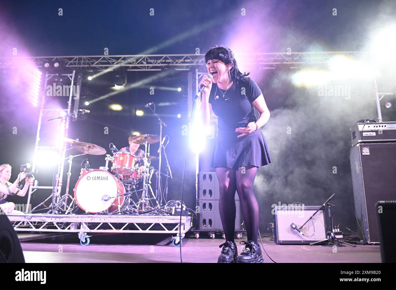 Cameron Hayes , Performing at Tramlines Festival 2024 , Sheffield, UK ...