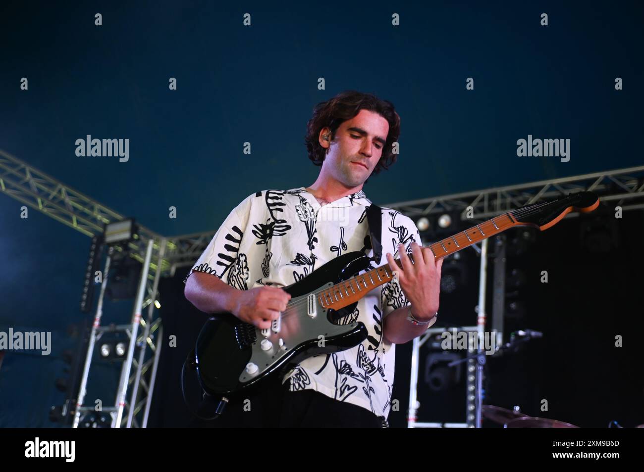 Cameron Hayes , Performing at Tramlines Festival 2024 , Sheffield, UK ...