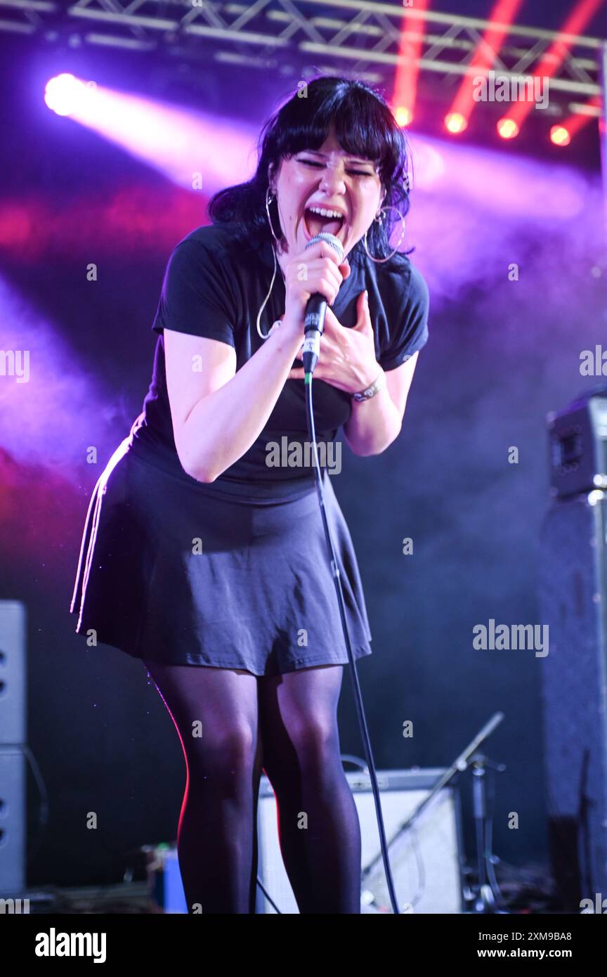 Cameron Hayes , Performing at Tramlines Festival 2024 , Sheffield, UK ...