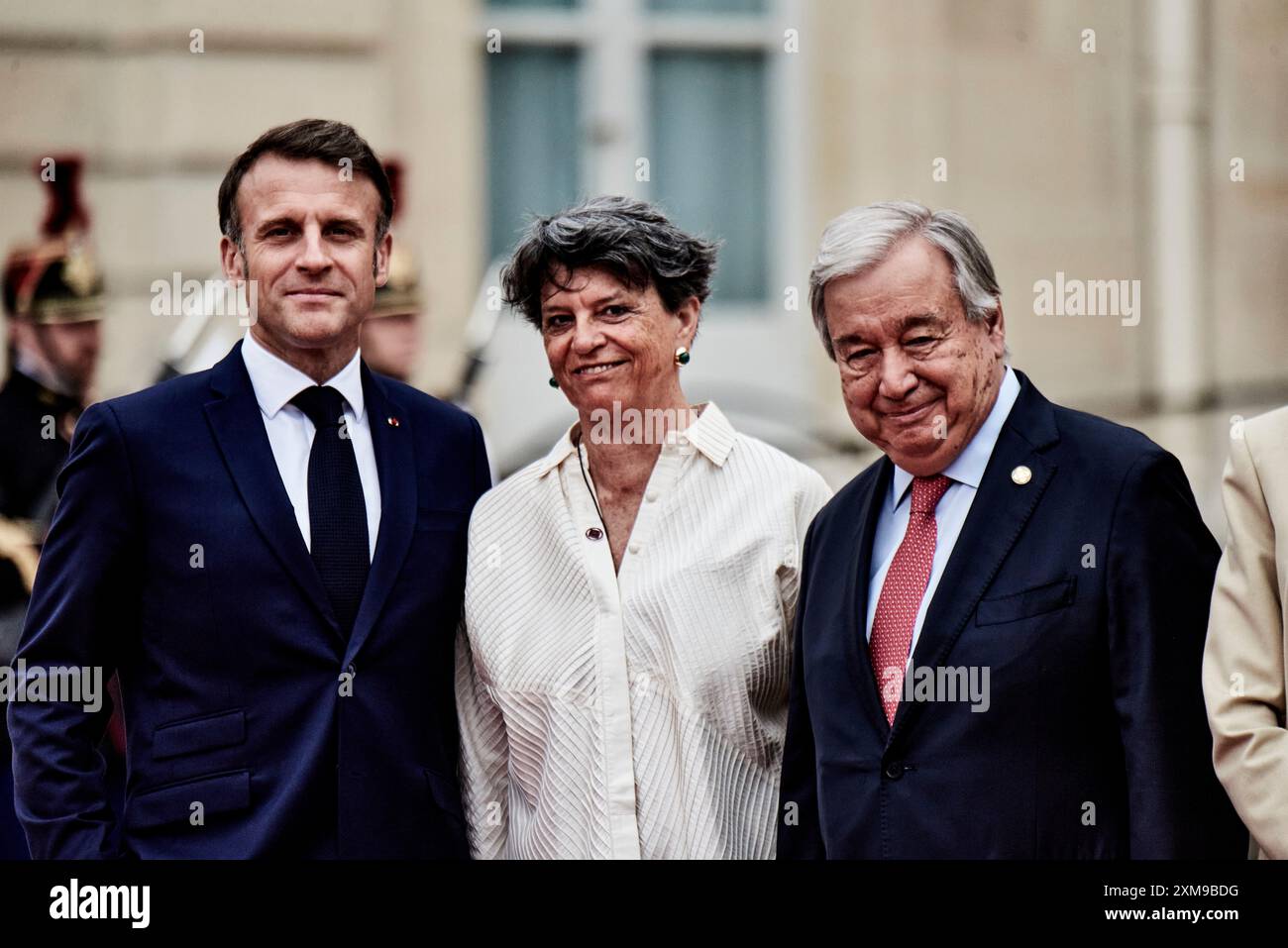 Paris, France. 26th July, 2024. Antonin Burat/Le Pictorium - Reception ...