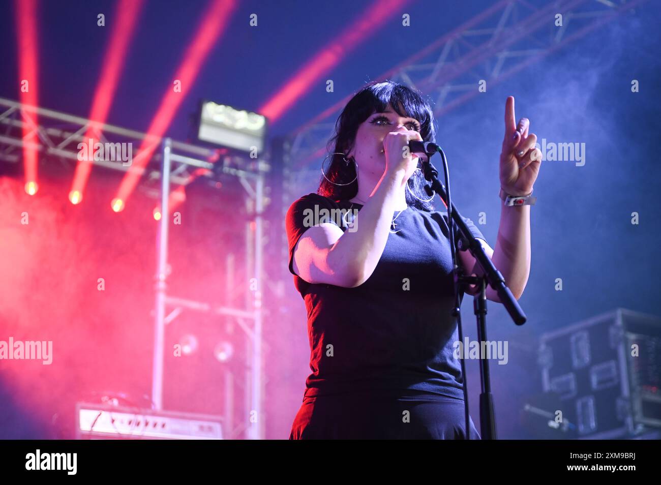 Cameron Hayes , Performing at Tramlines Festival 2024 , Sheffield, UK ...