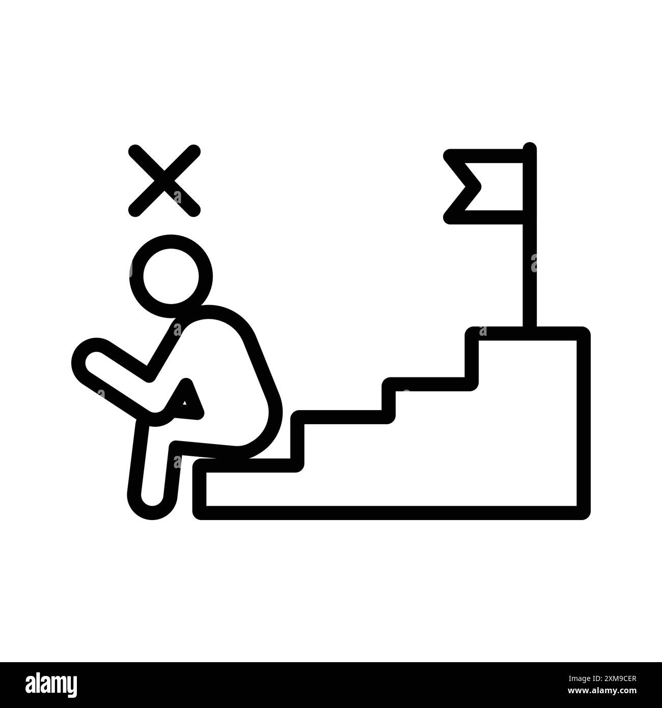 Economy fail icon hi-res stock photography and images - Alamy