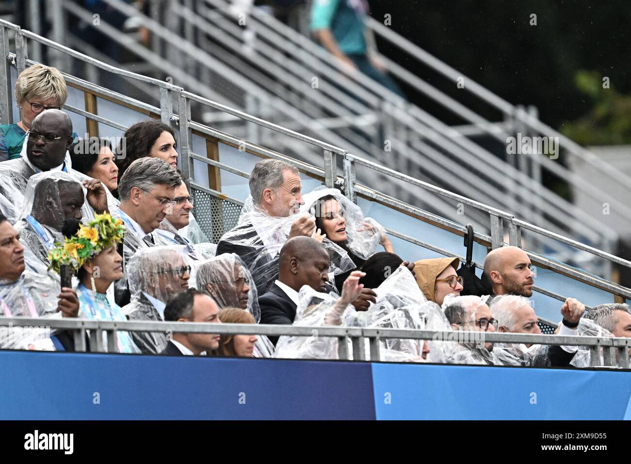 Paris, France. 26th July, 2024. Opening Ceremony 2024 Olympic summer ...