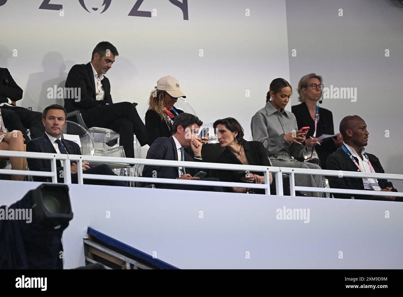 Paris, France. 26th July, 2024. Opening Ceremony 2024 Olympic summer ...