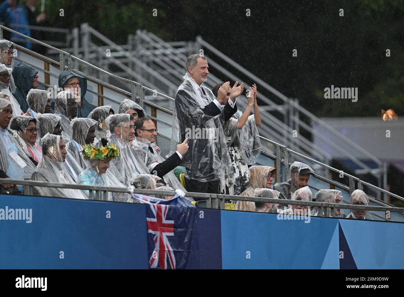 Paris, France. 26th July, 2024. Opening Ceremony 2024 Olympic summer ...
