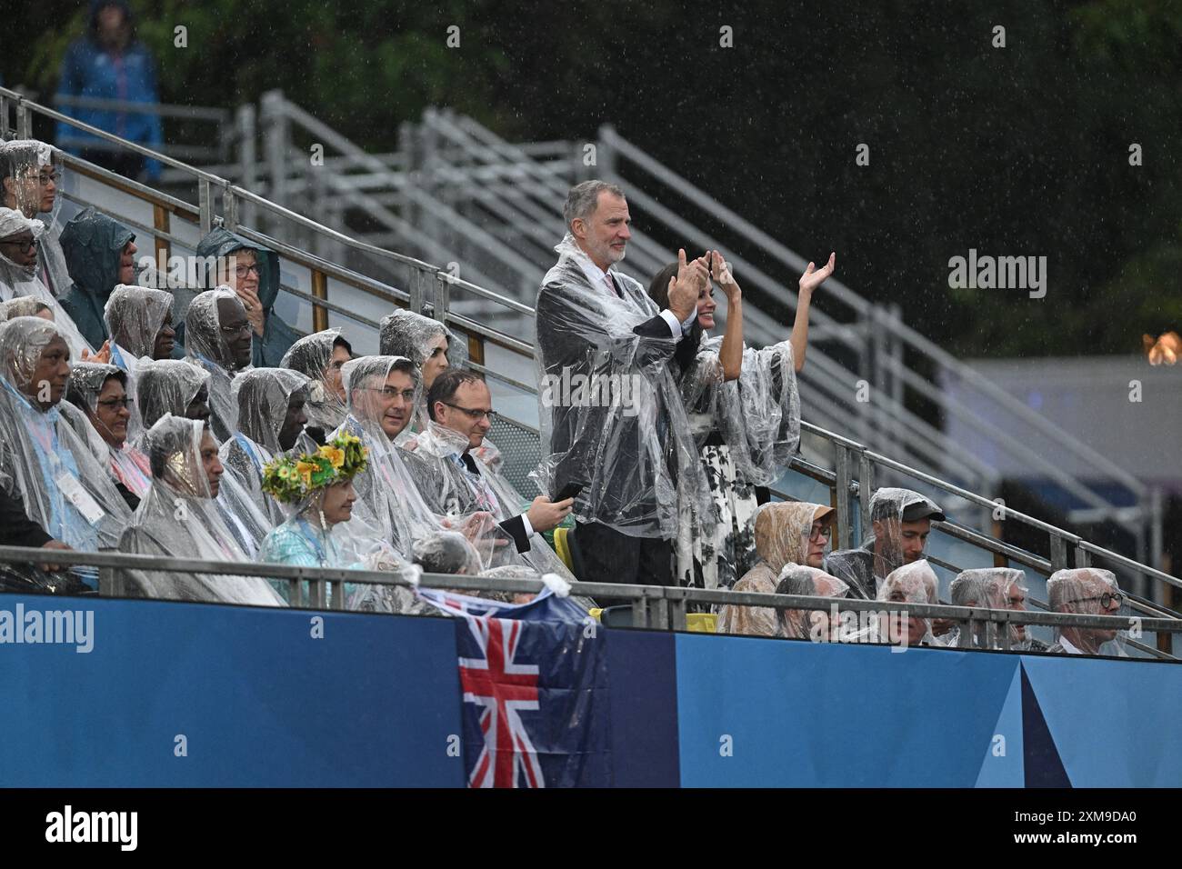 Paris, France. 26th July, 2024. Opening Ceremony 2024 Olympic summer ...