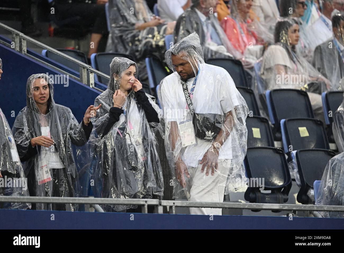 Paris, France. 26th July, 2024. Opening Ceremony 2024 Olympic summer ...
