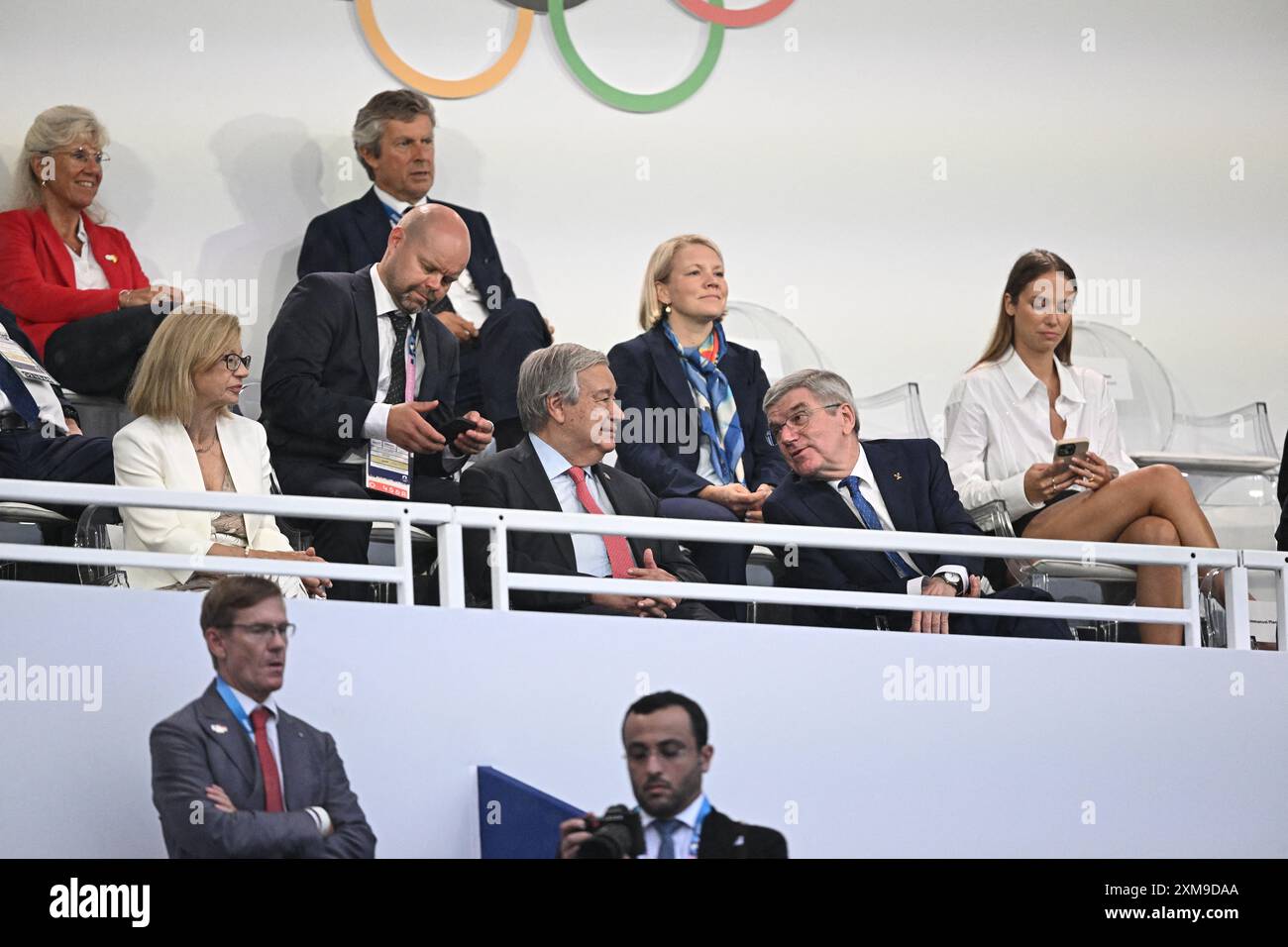Paris, France. 26th July, 2024. Opening Ceremony 2024 Olympic summer ...