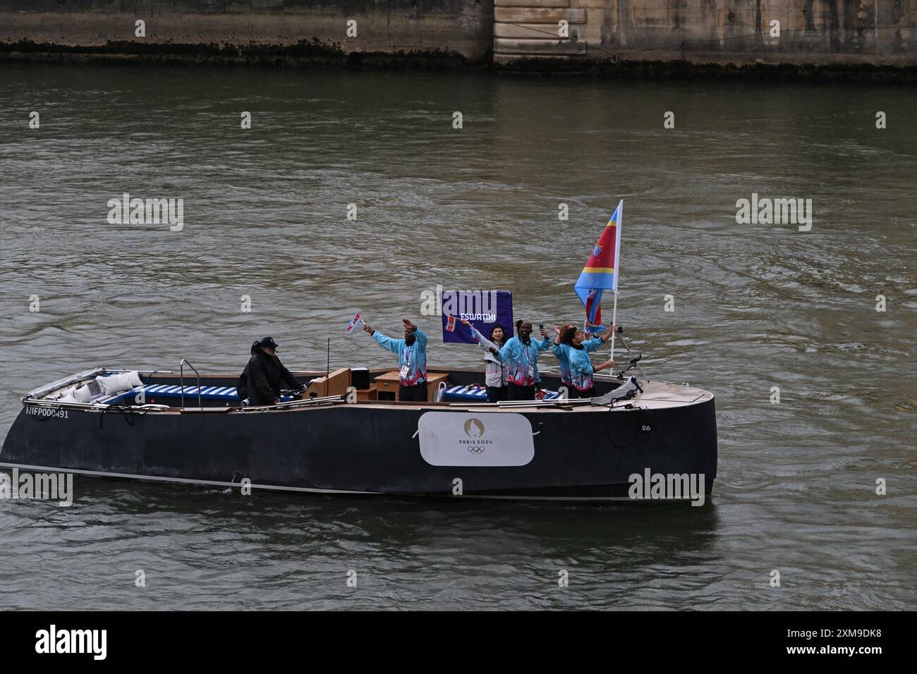 Paris Olympic Games, Paris, France. 26th July, 2024. Opening Ceremony ...
