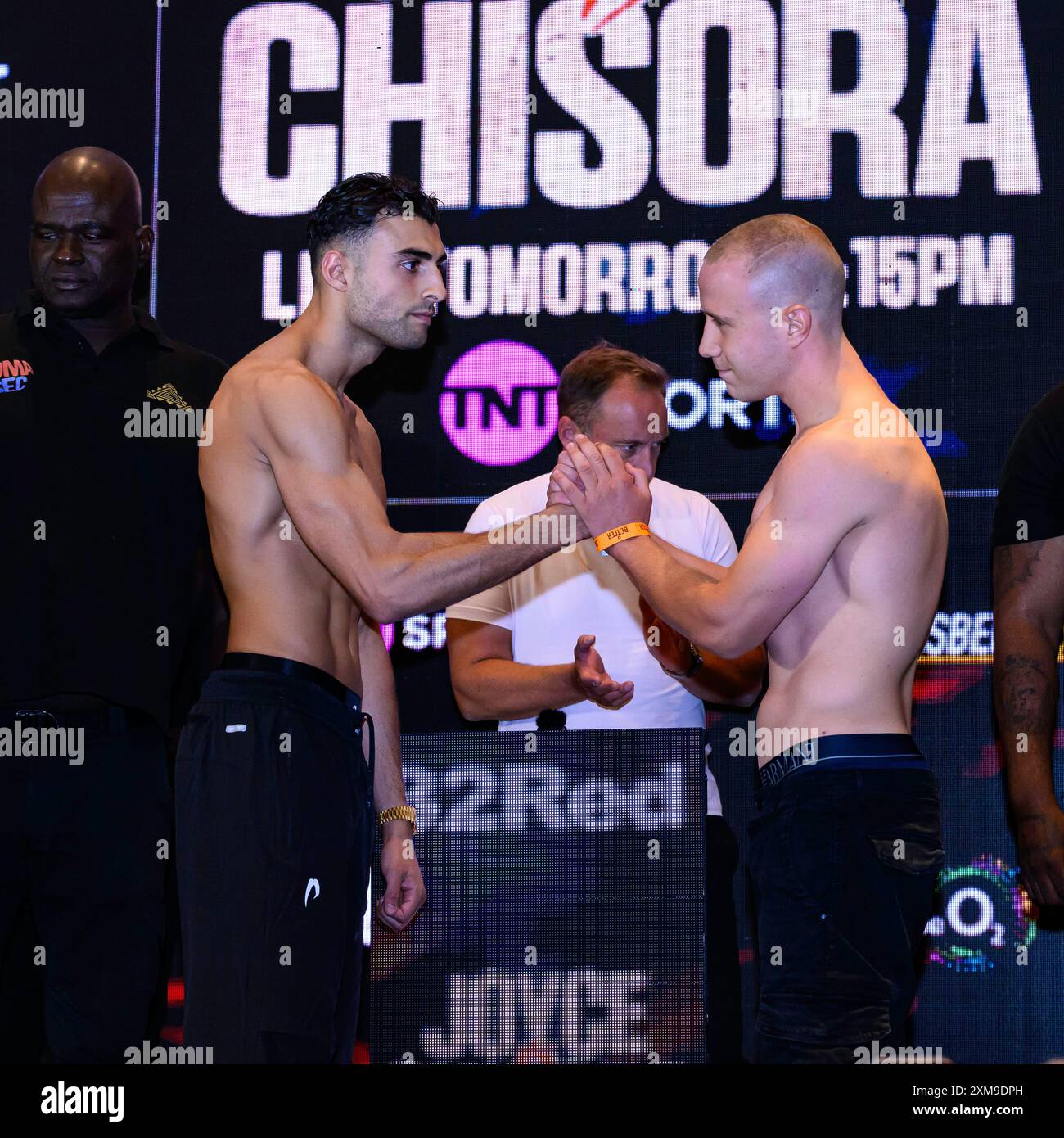 LONDON, UNITED KINGDOM. 26 Jul, 24. Dennis McCann, Ionut Baluta, Ryan ...