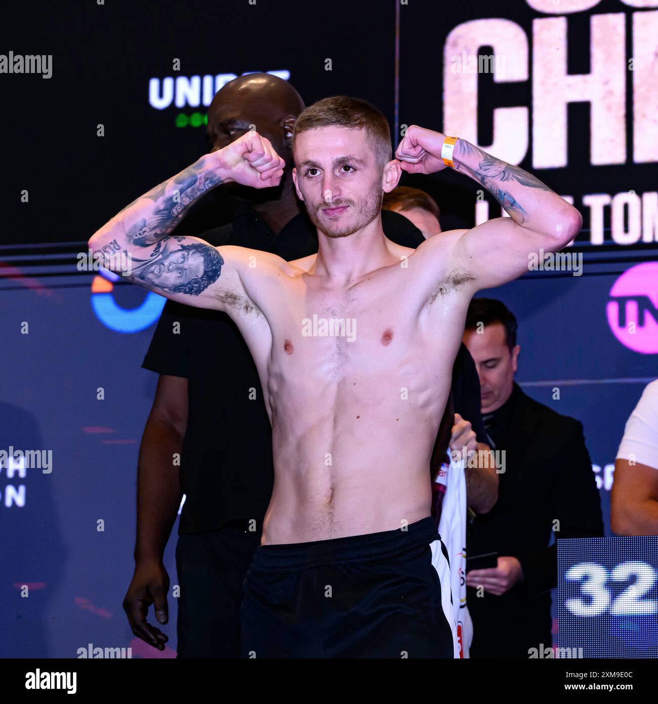 LONDON, UNITED KINGDOM. 26 Jul, 24. Ryan Garner during Joyce vs Chisora ...