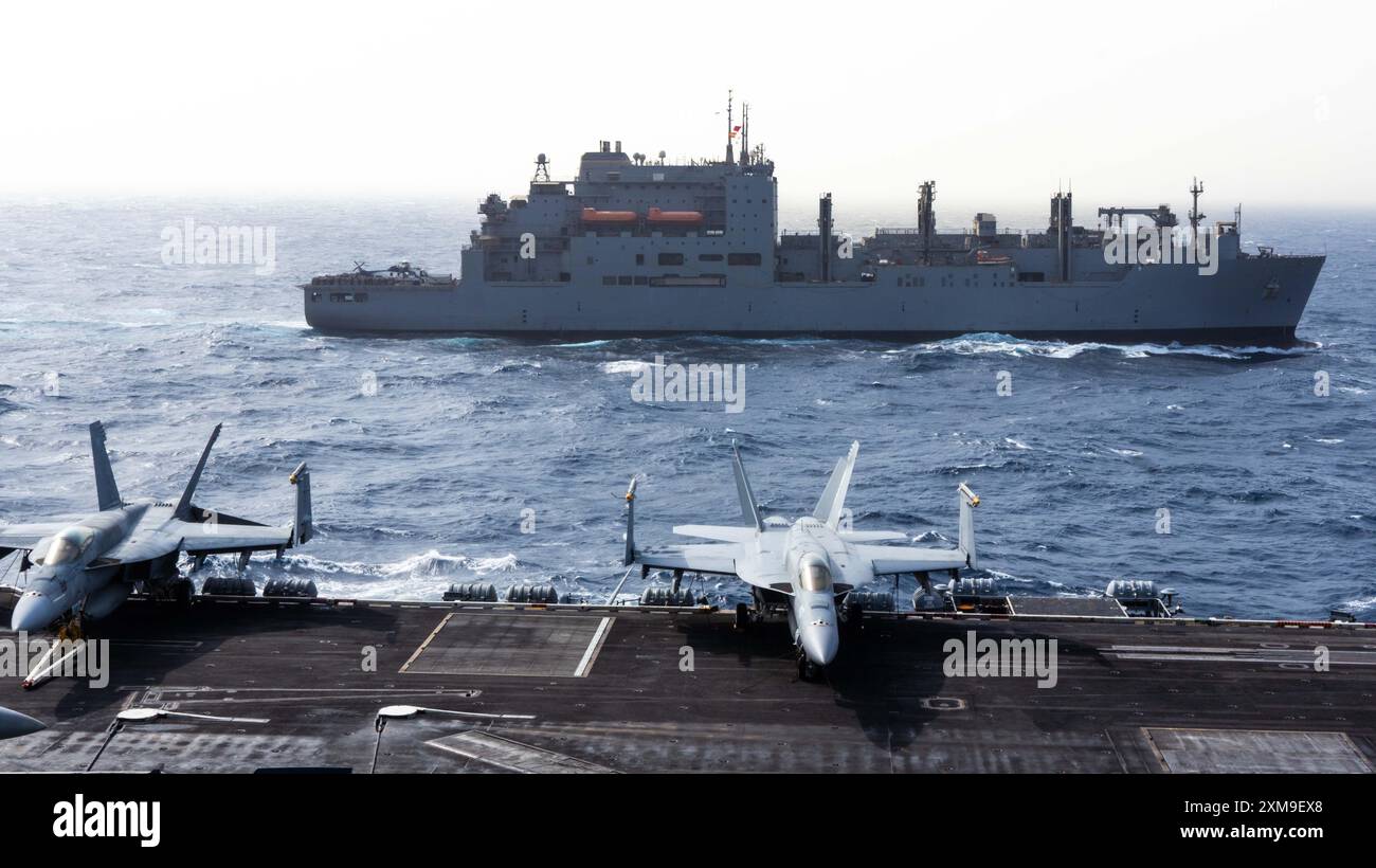 U.S. 5TH FLEET AREA OF OPERATIONS (July 20, 2024) The Lewis and Clark ...