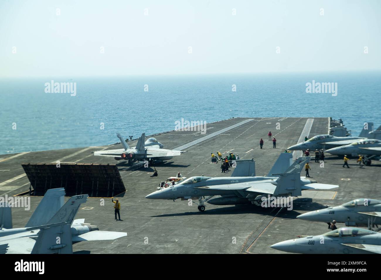 U.S. 5TH FLEET AREA OF OPERATIONS (July 23, 2024) An F/A-18F Super ...
