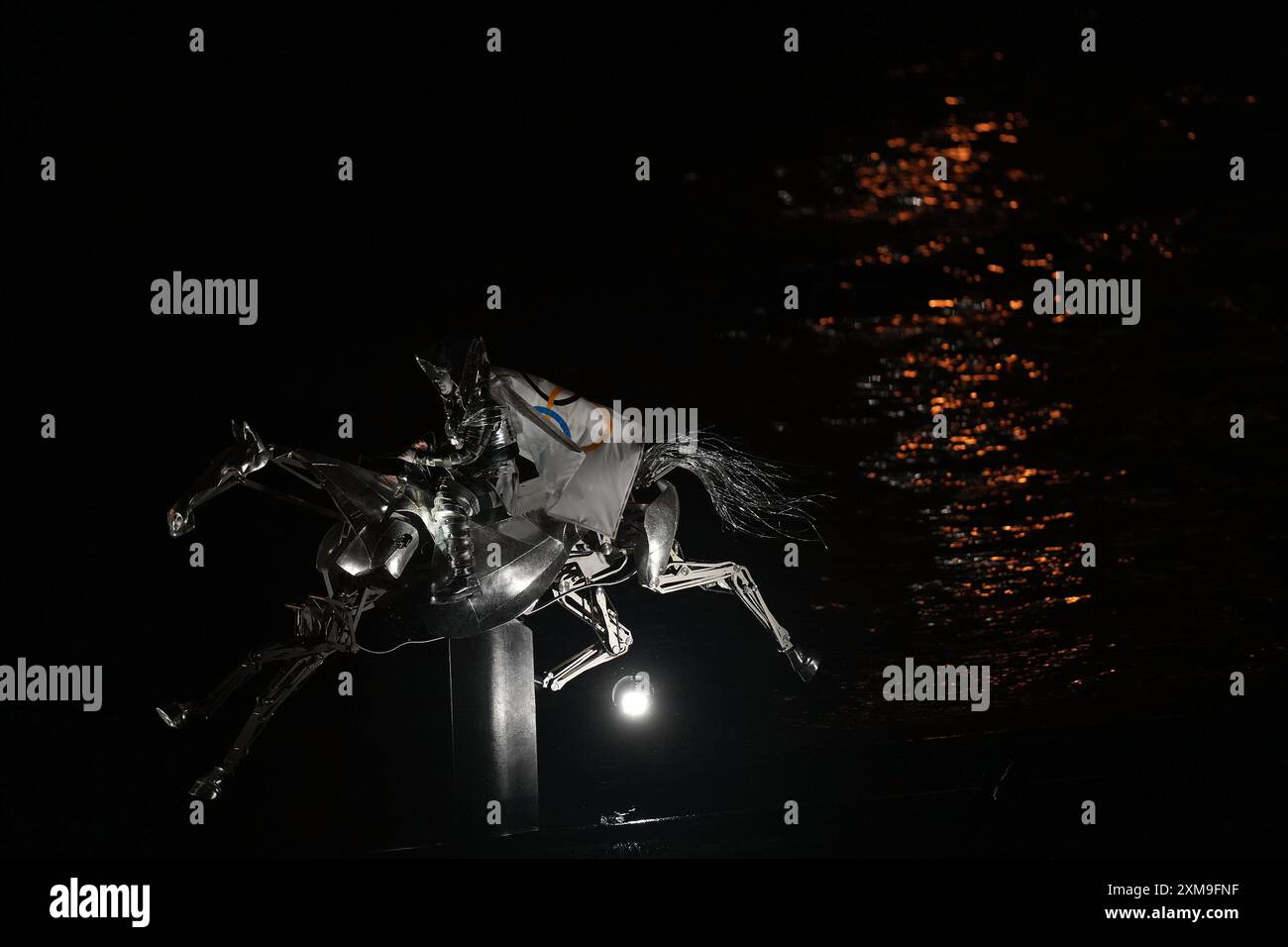 Paris, France. 26th July, 2024. Floriane Issert, a Gendarmerie non ...