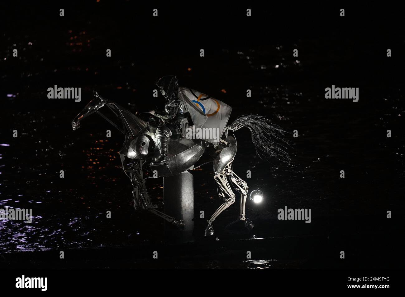 Paris, France. 26th July, 2024. Floriane Issert, a Gendarmerie non ...