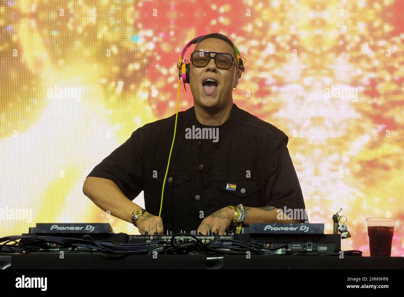 Lulworth, UK. 26th July, 2024. Born to English mother, and Chinese ...