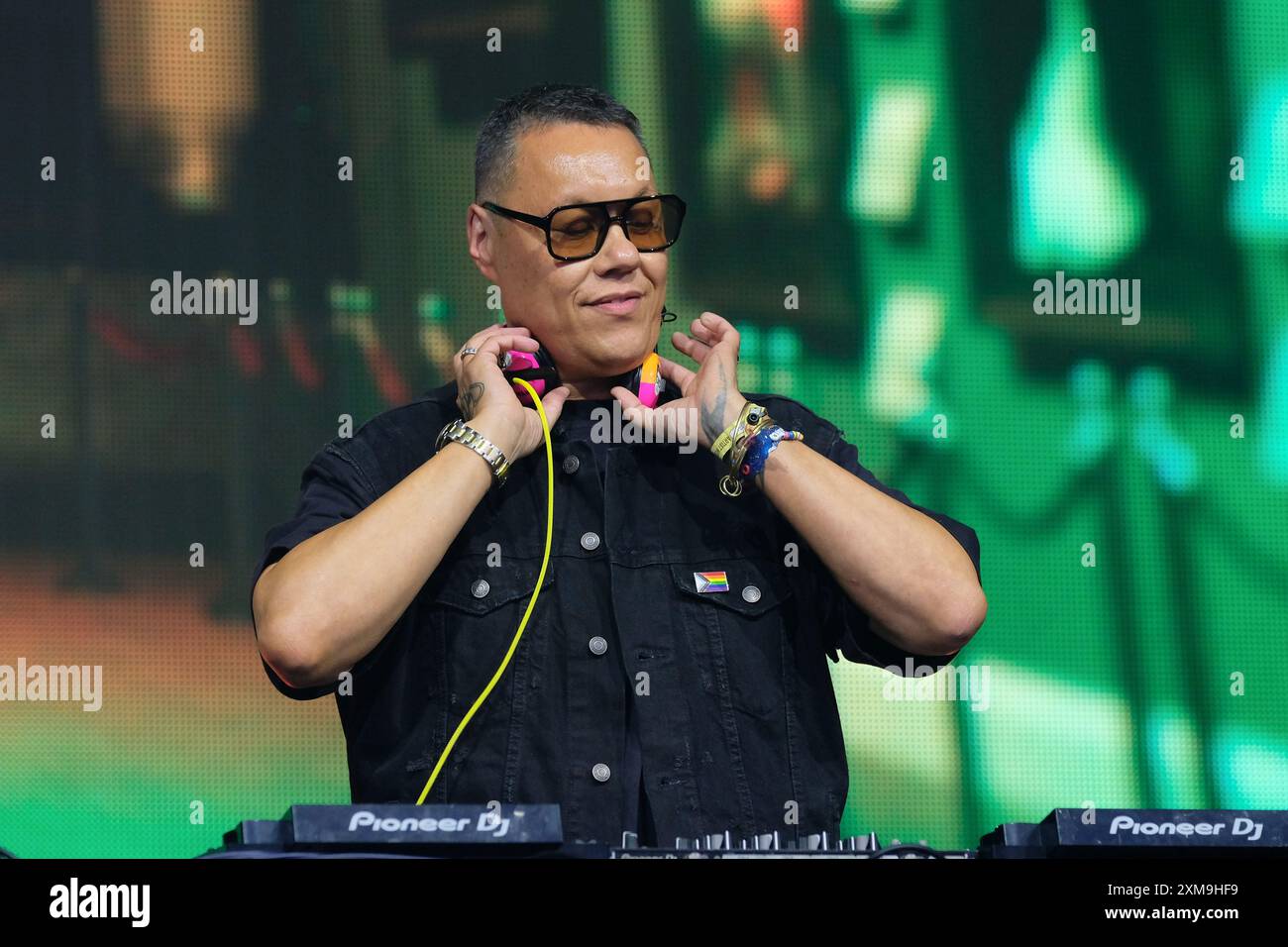 Lulworth, UK. 26th July, 2024. Born to English mother, and Chinese ...