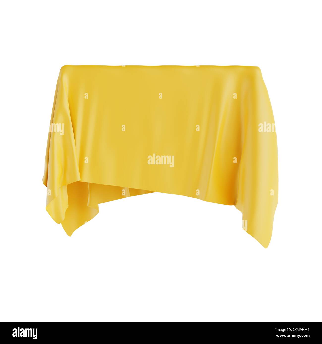 Surprise, Award or Prize Concept. Hidden Object Covered with Yellow ...