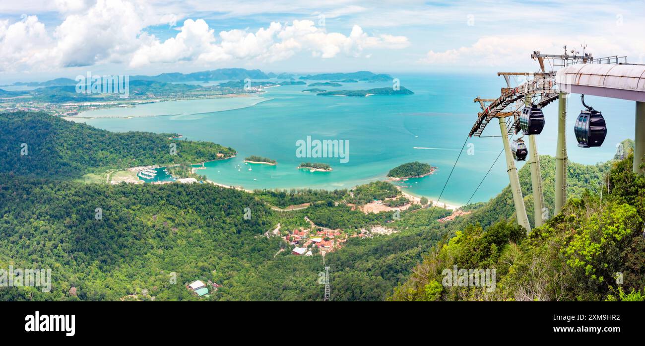 Also known as Langkawi Sky Cab,a gondola lift and major tourist ...
