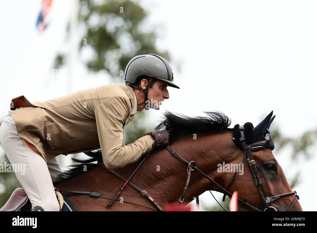 Alberto ZORZI of Italy with CORTEZ VAN'T KLEIN ASDONK Z during the CSI5 ...