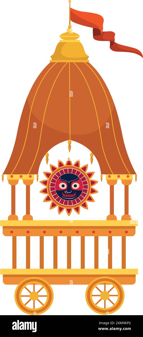 Temple rath yatra rathyatra Cut Out Stock Images & Pictures - Alamy