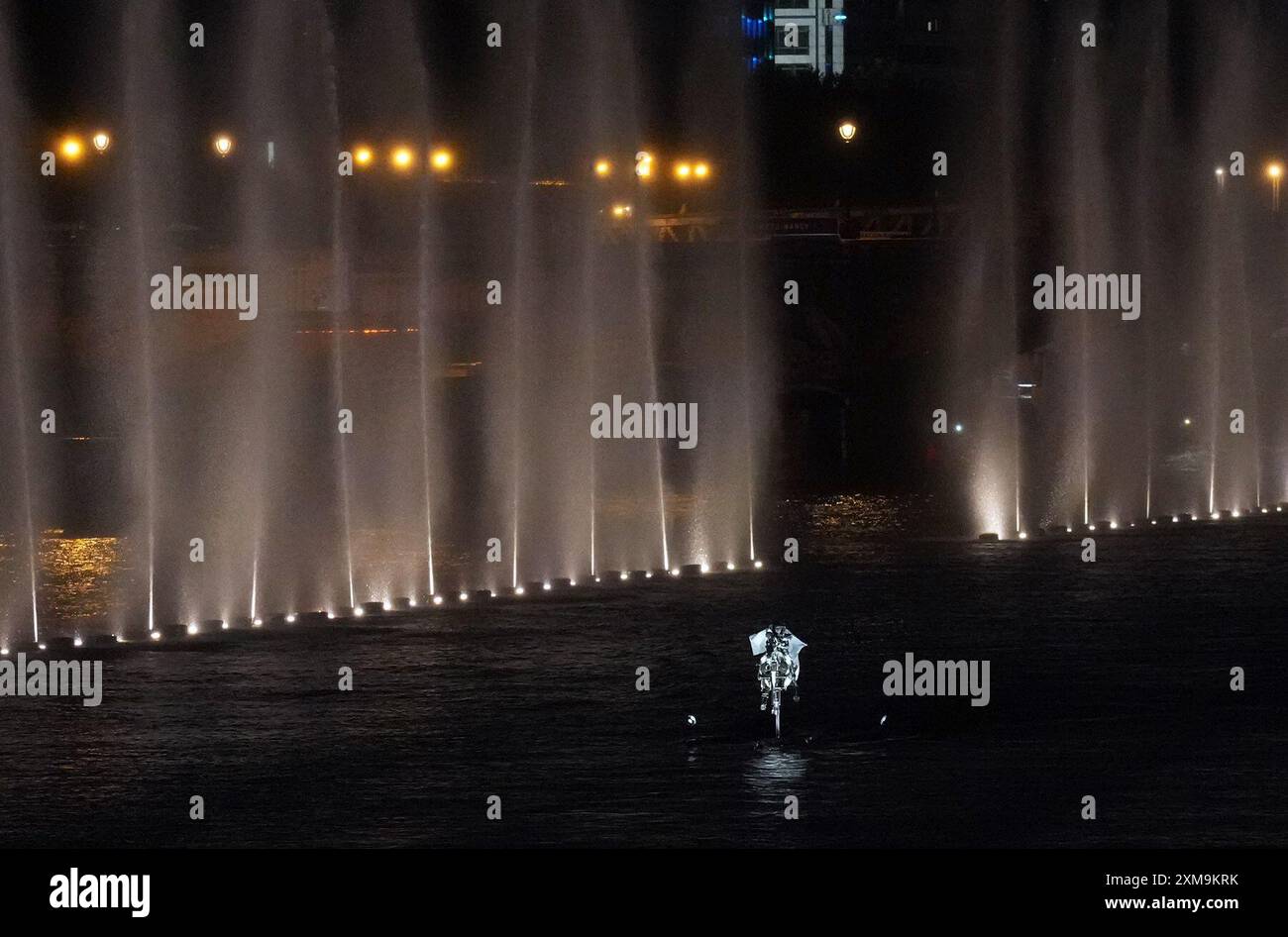 Paris, France. 26th July, 2024. Floriane Issert, a Gendarmerie non ...