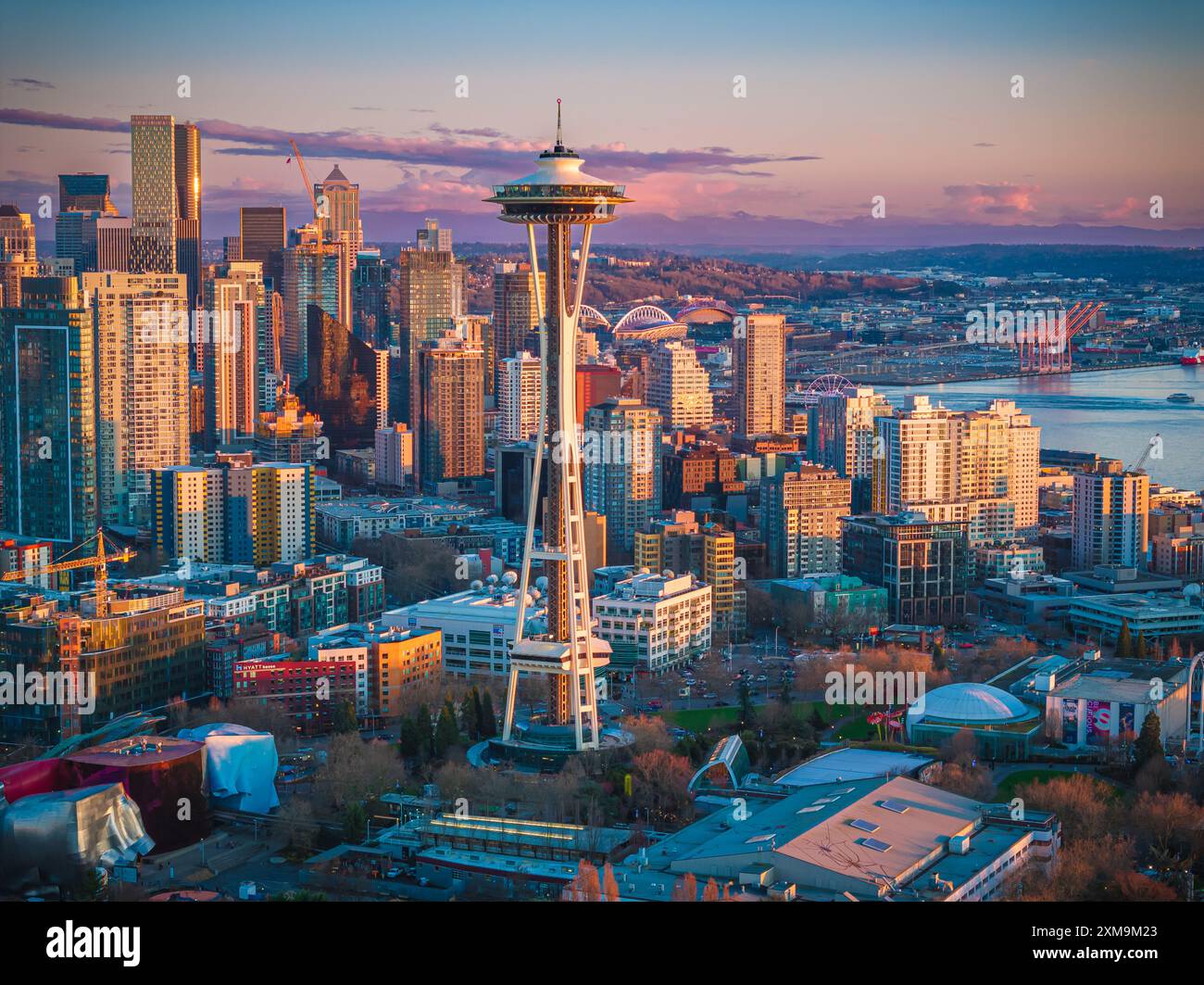 Seattle is a major coastal seaport and the seat of King County, in the ...