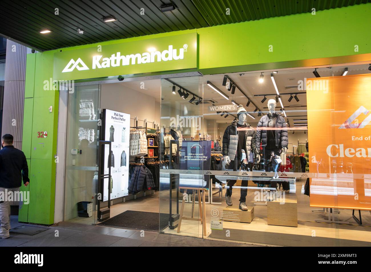Kathmandu outdoor adventure store selling clothes and walking equipment ...