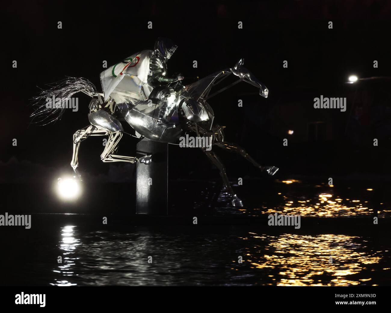 Paris, France. 26th July, 2024. Floriane Issert, a Gendarmerie non ...