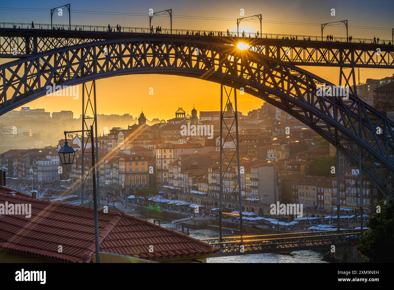 The Dom Luís I Bridge, or Luís I Bridge, is a double-deck metal arch ...
