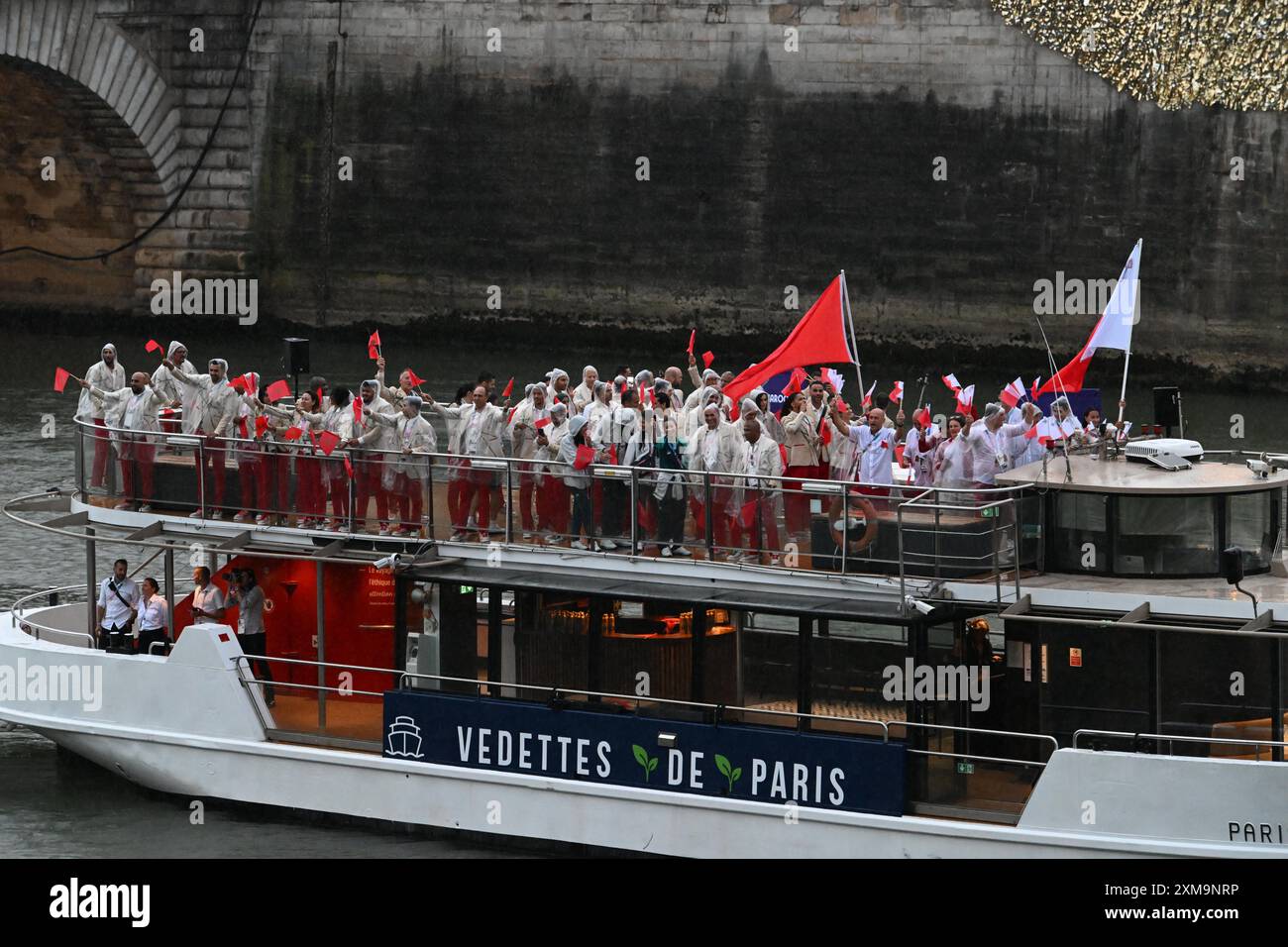 Paris Olympic Games, Paris, France. 26th July, 2024. Opening Ceremony ...