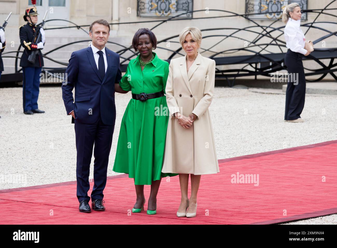 Brigitte macron francophonie hi-res stock photography and images - Alamy