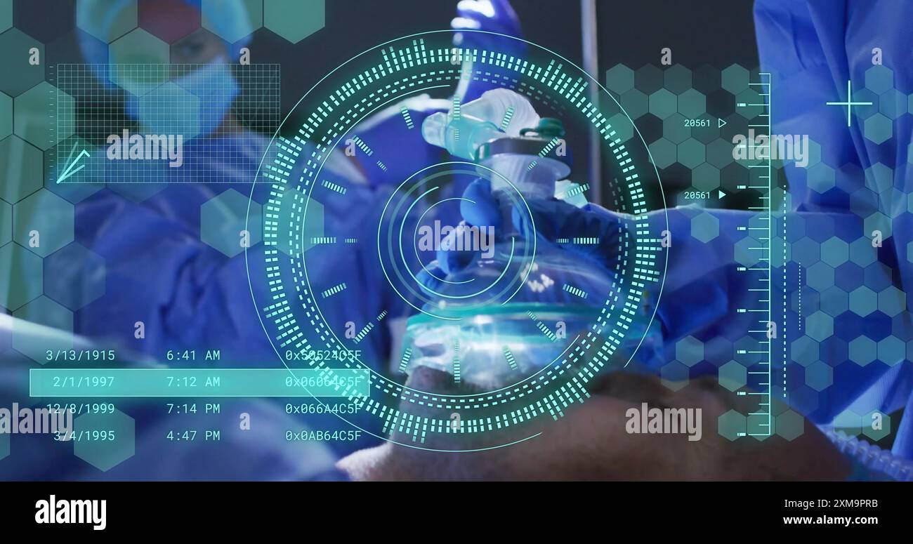 Image of scope scanning and data processing over diverse surgeons in ...