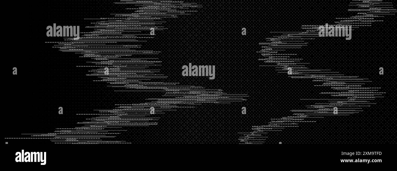 Vhs glitch overlay Black and White Stock Photos & Images - Alamy