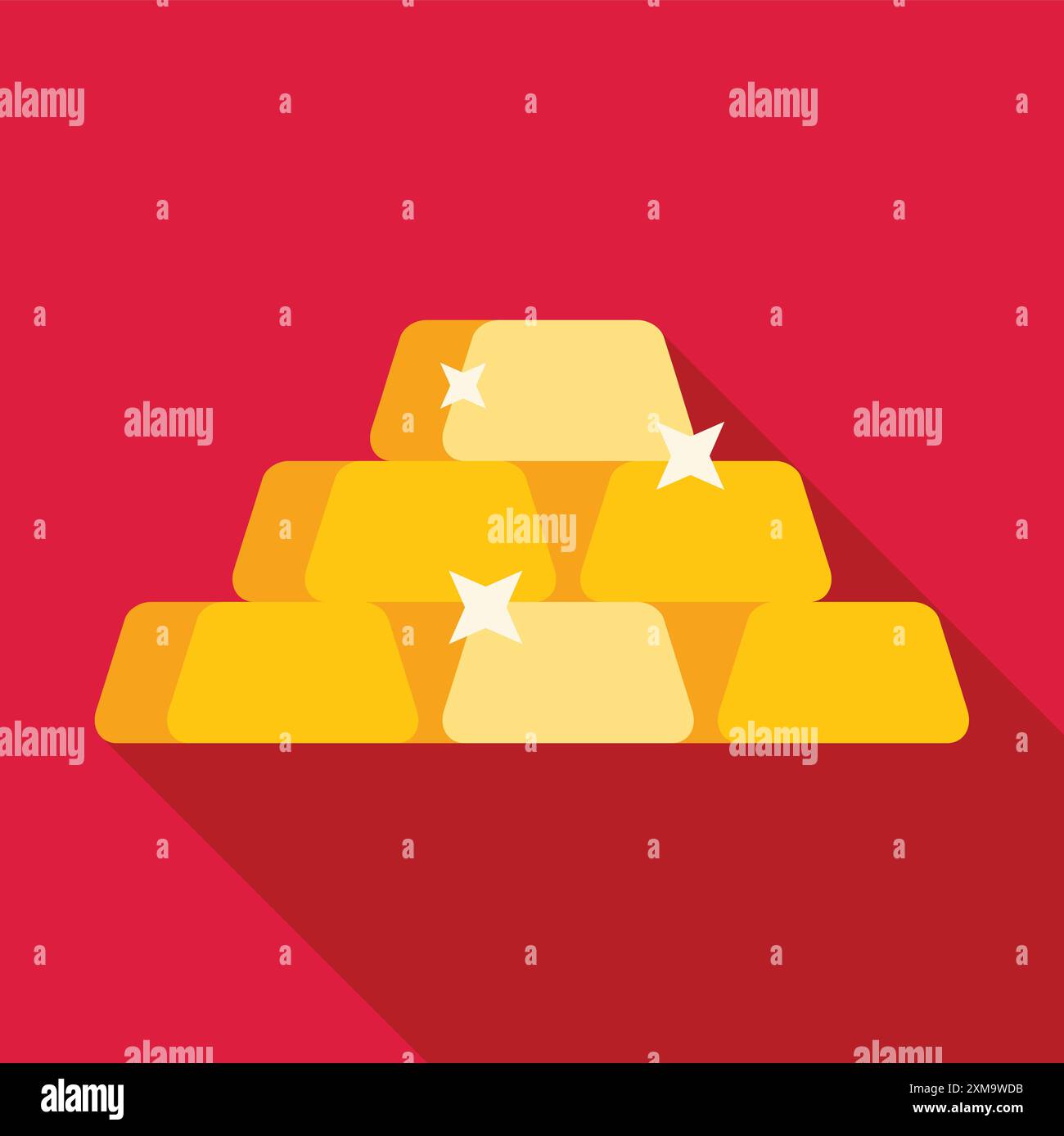 Gold bars abstract background Stock Vector Images - Alamy
