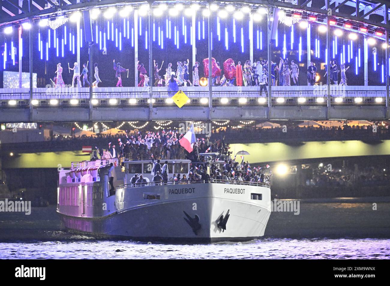 PARIS - FRANCE, July 26, 2024 - Paris 2024 OLYMPICS . OPENING ...