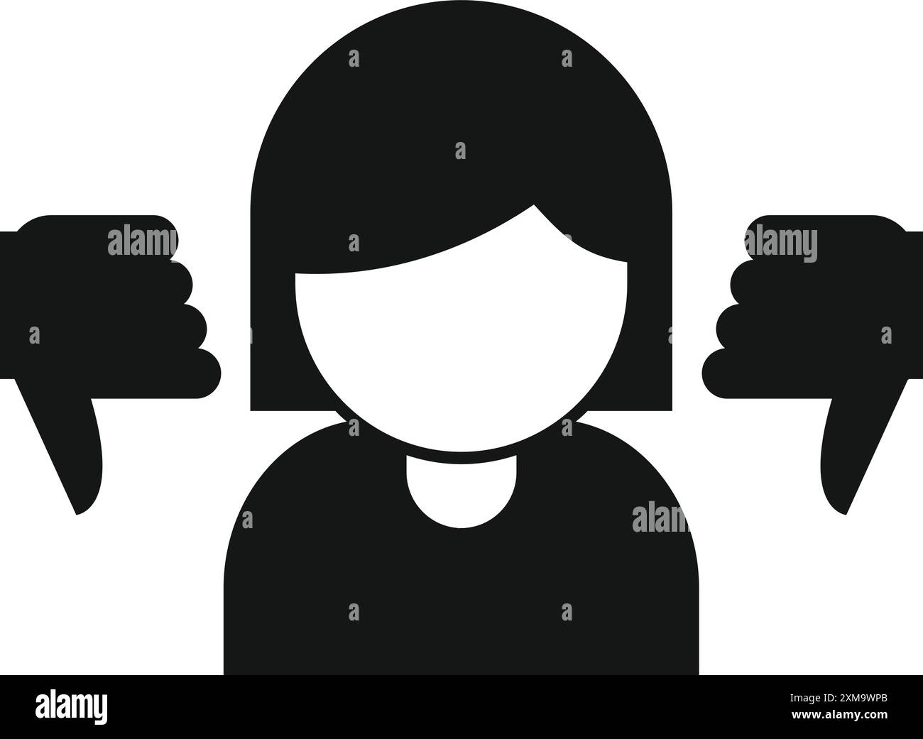 Disappointed disapproval Stock Vector Images - Alamy