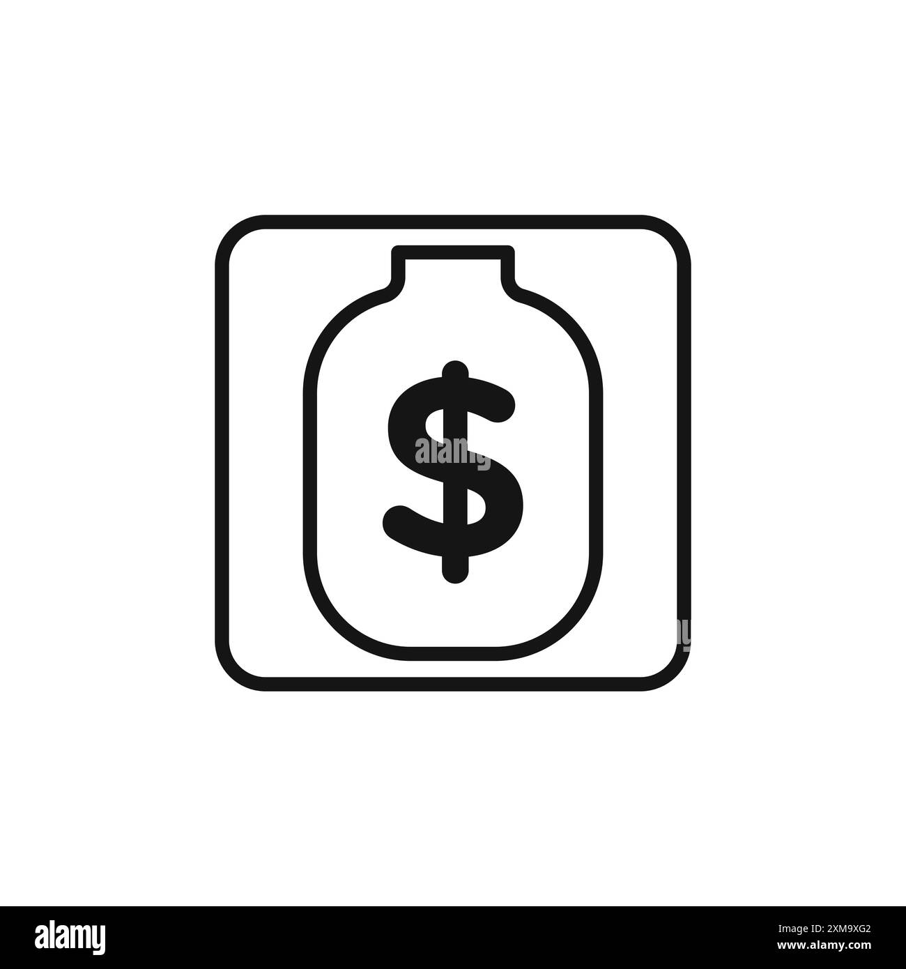 Business Remedy icon outline collection or set in black and white ...