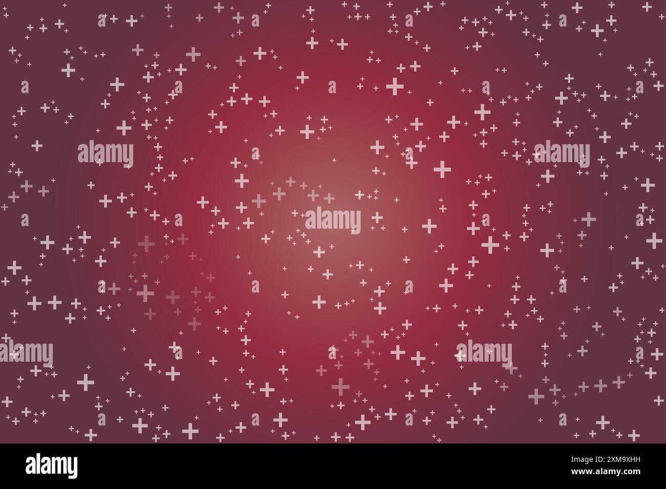 Plus symbols of different sizes and opacity seamless background pattern ...