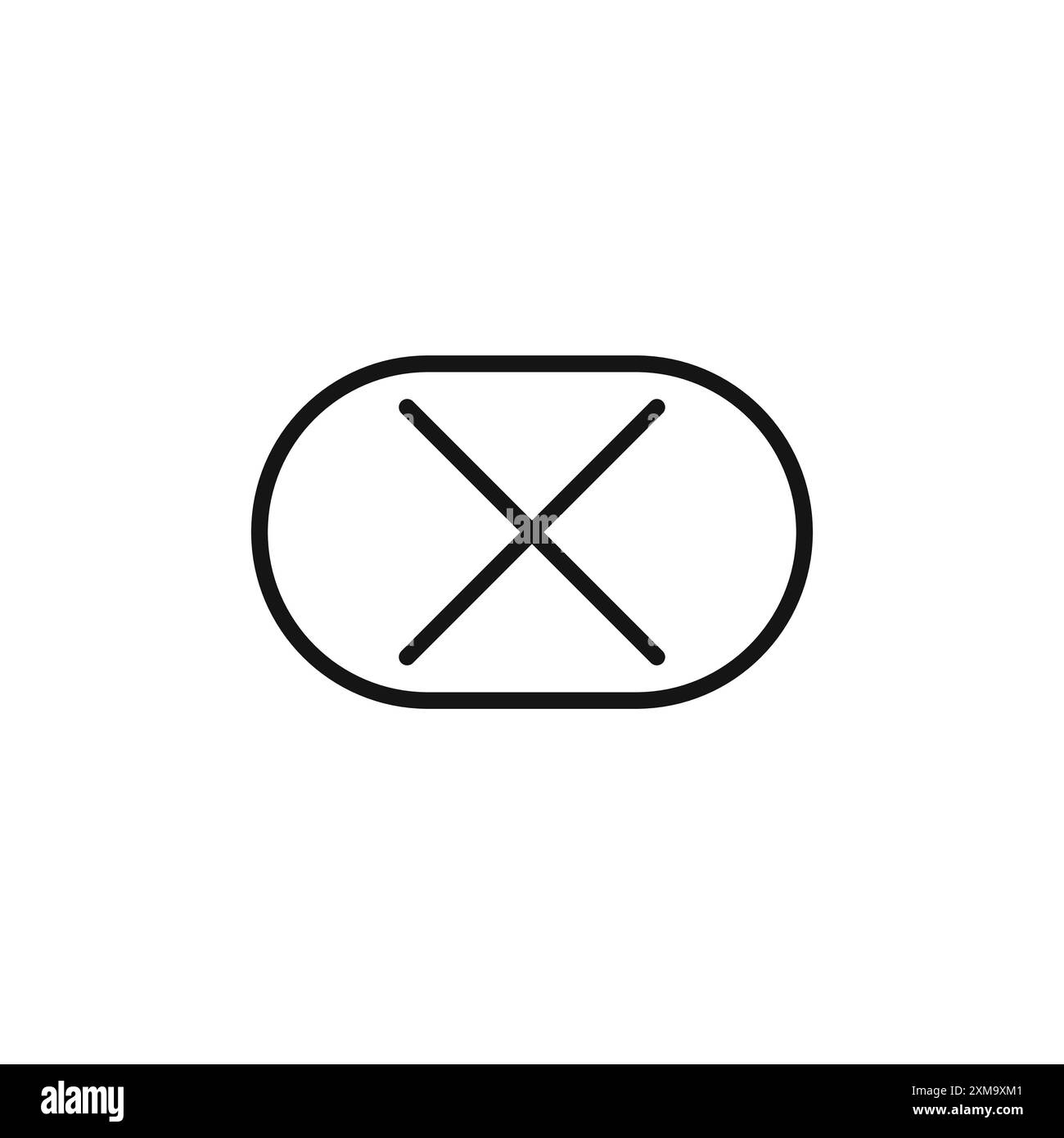 Close icon black website Stock Vector Images - Alamy