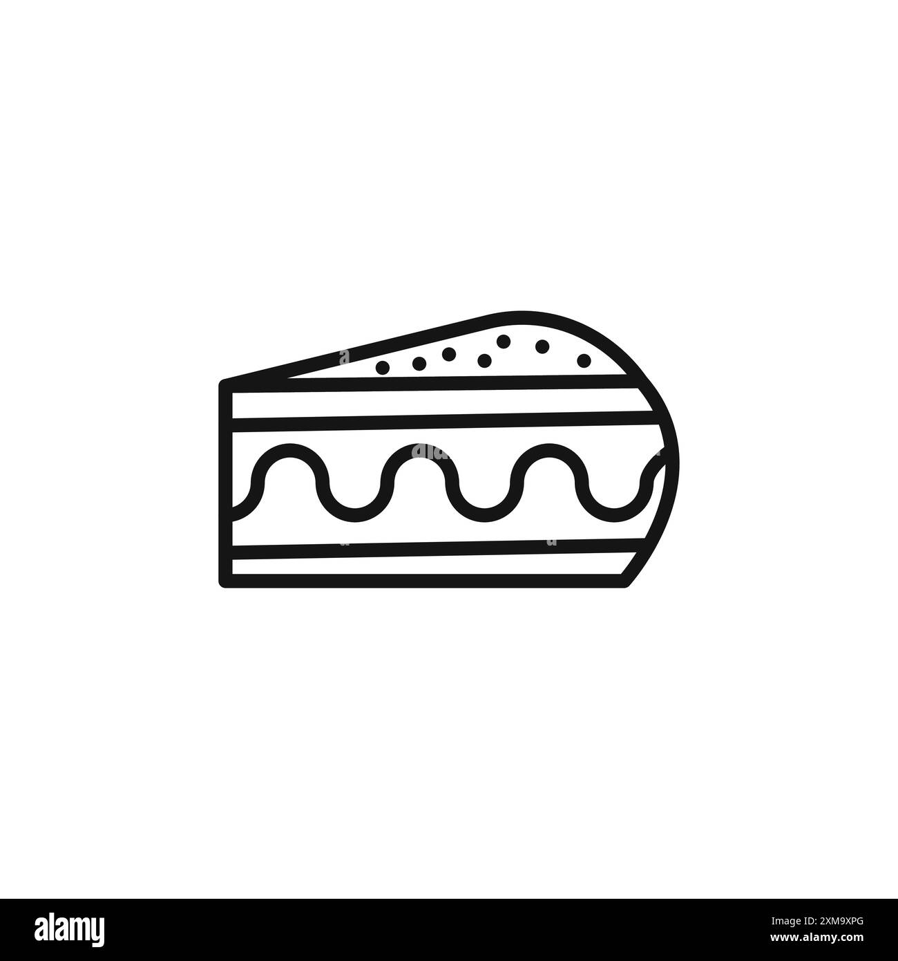 Cheesecake icon hi-res stock photography and images - Alamy